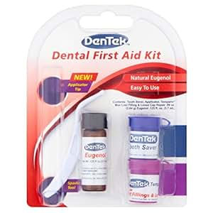 Amazon.com : Dentek Dental First Aid Kit - Pack of 2 : Beauty