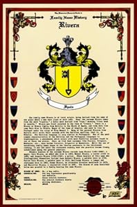 Amazon.com: Rivera Coat of Arms/Crest and Family Name History, meaning ...