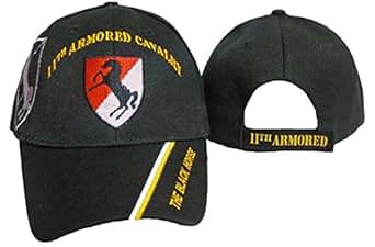 11th Armored Cavalry Regiment Baseball Cap Black Horse 11th ACR Hat ...