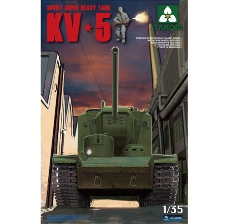 Takom 1 35 Soviet Super Heavy Tank Kv 5 35006 | Desertcart INDIA