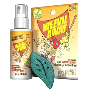 Amazon.com: Weevil Away Bug Solution With Scent Pad - Bay Scent - Safe ...
