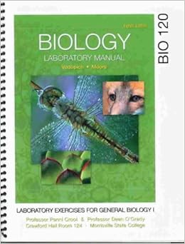 Biology Laboratory Manual Eighth Edition - B10 120: Vodopich Moore ...