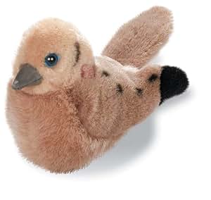 Amazon.com: Mourning Dove - Audubon Plush Bird (Authentic Bird Sound ...