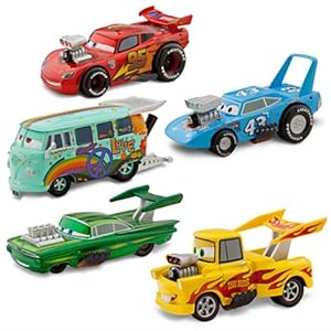 Amazon.com: Disney Pixar Cars "2" Exclusive 1:43 Deluxe Die Cast Hot ...