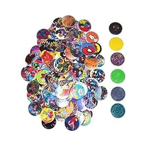 Amazon.com: POG Milk Cap and Slammers Game POGS Milkcap Assortment ...