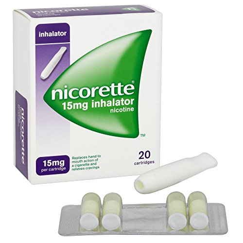 Nicorette Inhalator 15 mg, 20 Cartridges | eBay