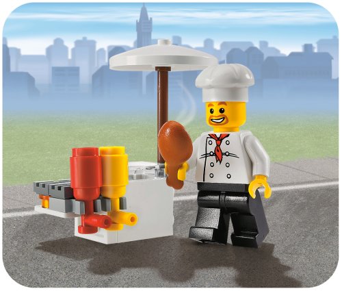 legos for sale: LEGO City Set #8398 BBQ Stand