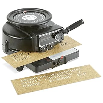Amazon.com: Stencil Machine - 1"- ULINE: Industrial & Scientific