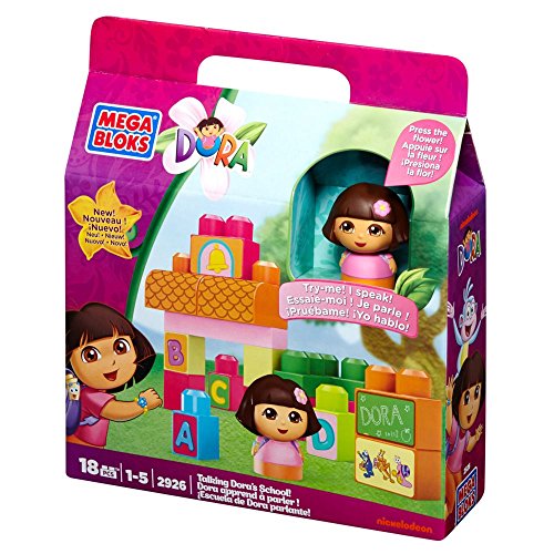 Buy Dora the Explorer Talking Dora's School Set By Mega Bloks Online at ...