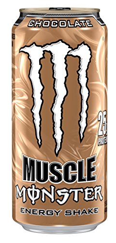 Muscle Monster, Chocolate, 15 Ounce (Pack of 12) Food, Beverages ...