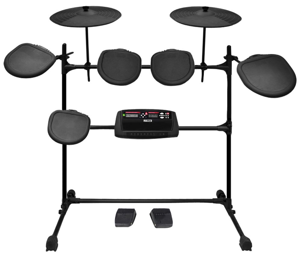 Bộ trống điện tử Pyle-Pro PED02M Electric Thunder Drum Kit With MP3 ...