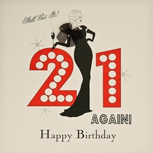 " 21 Again !, Happy Birthday " Handmade Birthday Card - B24: Amazon.co ...