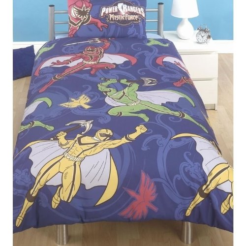Kids/Childrens Power Rangers Mystic Force Bedding Duvet/Quilt Cover Set ...