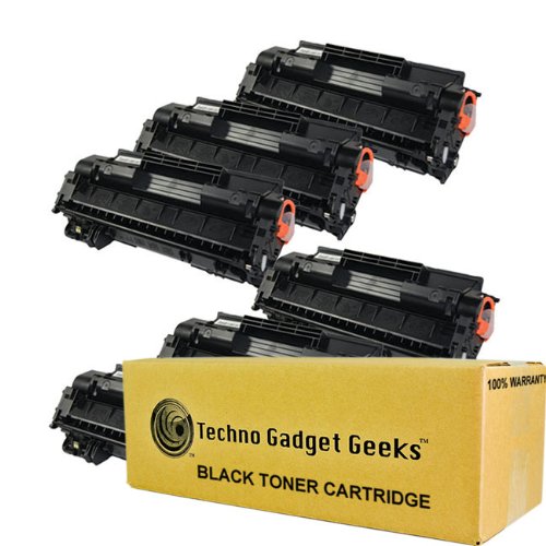Techno Gadget Geeks 6pk 120 Toner Cartridge for Canon Printer ...
