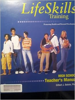 LifeSkills Training Promoting Health and Personal Development Teacher's ...