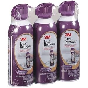 Amazon.com: 3M Dust Remover - Compressed Gas Duster - 10 oz - 3 Pack ...