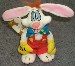 Amazon.com: Retired Vintage Disney Roger Rabbit 7" Plush Bean Bag Doll ...