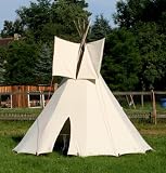 3m großes Tipi Indianertipi Indianerzelt Wigwam Zelt | Der Beste Zelte