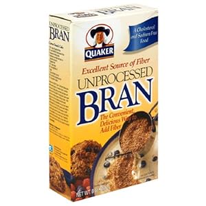 Amazon.com: Quaker Unprocessed Bran, 8-Ounce Boxes (Pack of 12 ...