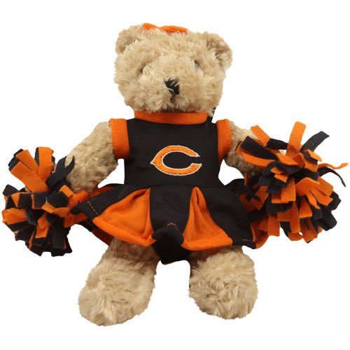 NFL Chicago Bears Cheerleader Bear by Champion Treasures - T.A.B ...