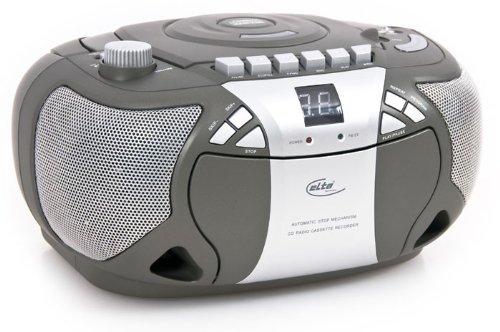 Elta 6774 Tragbarer Stereo Radiorekorder (CD-Player, UKW-/MW-Tuner ...