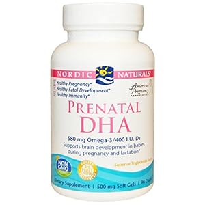 Amazon.com : Nordic Naturals - PreNatal DHA with Vitamin D 500 mg. - 90 ...