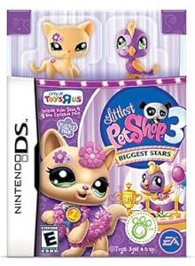 Nintendo DS Littlest Pet Shop 3 Biggest Stars Purple Team Video Game ...