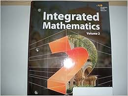 HMH Integrated Math 2: Interactive Student Edition Volume 1 (consumable ...