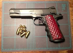 Amazon.com : Custom "Dragon Scales" High-Impact Polymer 1911 Grips in ...