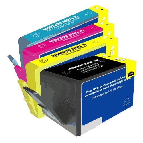 Genuine HP 920XL 4 Color Ink Multipack (Black Cyan Magenta Yellow ...