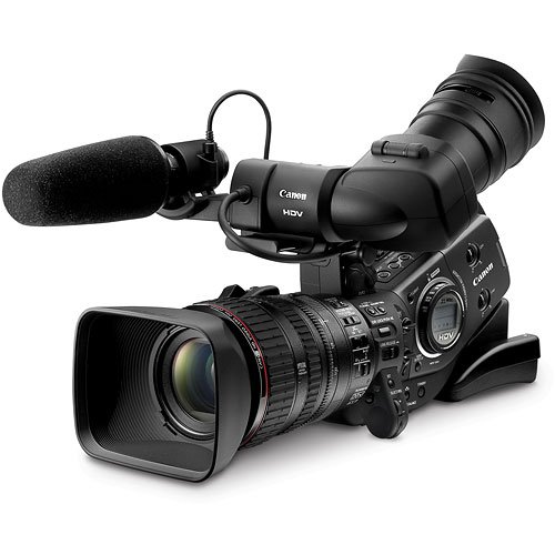 Canon XL-H1S 3CCD HDV High Definition Professional Camcorder with 20x ...