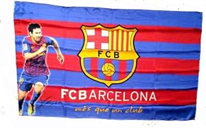 Amazon.com : BEAUTIFUL Official Licensed GENUINE 3'x5' Messi Barcelona ...