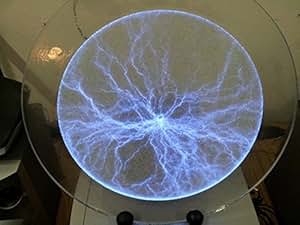 Luminglas 16" Round Plasma Illuminatino Dispaly Set BLUE Color ...