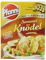Pfanni Semmel Knodel (Bread Dumpling), 7-Ounce Boxes (Pack of 7 ...
