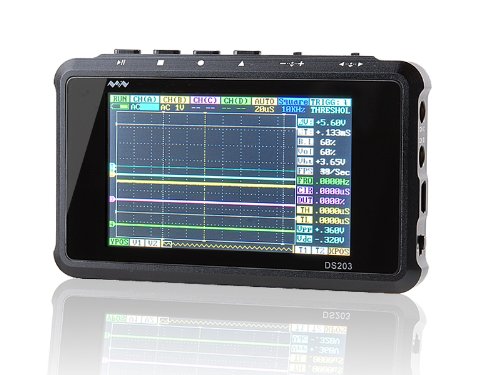 *#billig Tinxi DSO203 DSO 203 V2/Quad Pocket Mini Digital-Oszilloskop 4 ...
