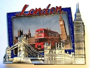 Amazon.com - I Love London Photo Frame - Metal Photo Frame - London ...
