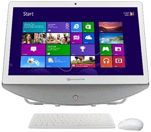 Packard Bell OneTwo 20 inch All in One Desktopp PC (AMD E1 1200, 8Gb ...
