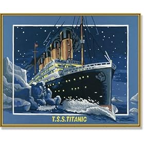 Schipper Titanic Paint by Number | Arts & Crafts for Kids 2012