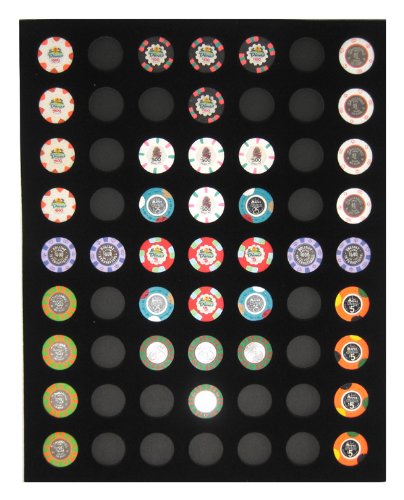 *!!Cheap Chip Insert 63 Casino Chips Display Board Case 16×20 | Casino ...