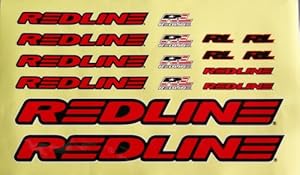 Amazon.com: Redline Complete Decal Set Red: Automotive