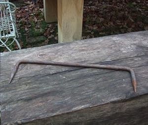 Old large iron staple... What is it for?! | TreasureNet.com