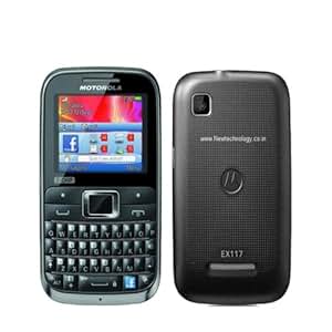 Amazon.com: Motorola MOTOKEY EX117 3-Chip Unlocked GSM Phone with ...