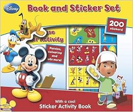 Disney Playhouse 200 Sticker Book Box: 9781445413334: Amazon.com: Books