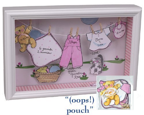Baby Girl Shadow Box - FindGift.com