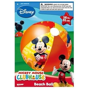 Amazon.com: Disney Mickey Mouse Clubhouse Beach Ball (16 Inch): Toys ...