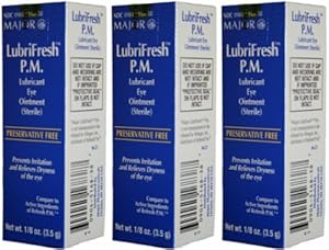 PACK OF 3 EACH LUBRIFRESH PM OPTH OINT 3.5GM PT#904516838