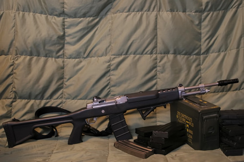 Amazon.com : Ruger Mini 14/30 Accu Strut 4" Socom Stainless Steel 1 ...