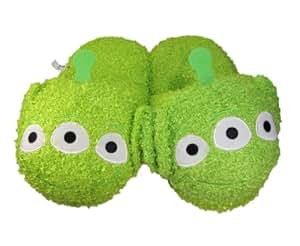 Amazon.com: 3 Eyed Alien Toy Story Plush Slippers - Toy Story Alien ...