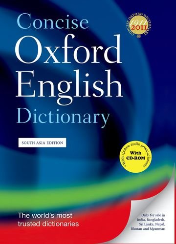 Concise Oxford English Dictionary Book CD-ROM set 12th Edition By ...