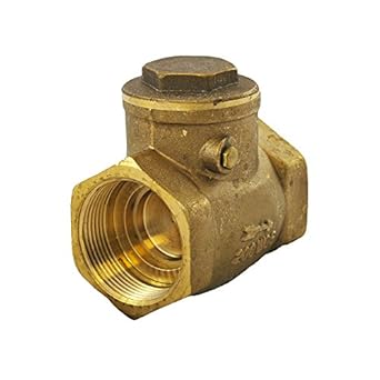 1/2'' Brass Threaded Swing Check Valve - 120 pcs